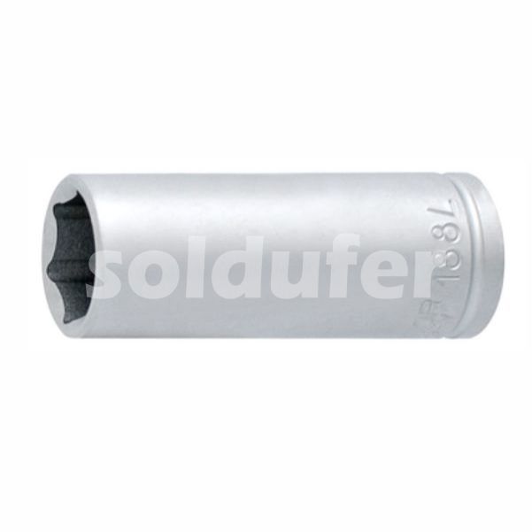 188/2L6P 1/4″ VASO LARGO 14 COD.616893 UNIOR – Soldufer